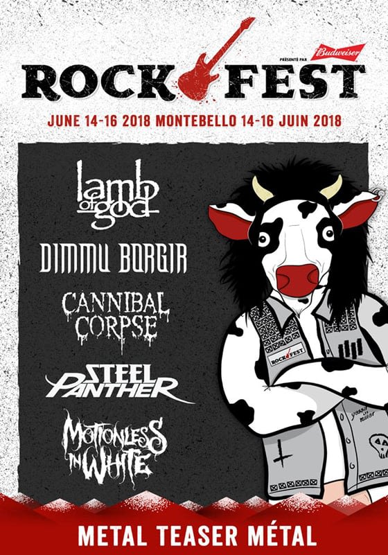 Montebello Rockfest Teases 2018 Lineup with Lamb of God, Dimmu Borgir ...
