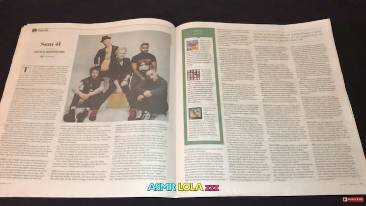 Here's an ASMR Video of Someone Reading Exclaim! Magazine │ Exclaim!