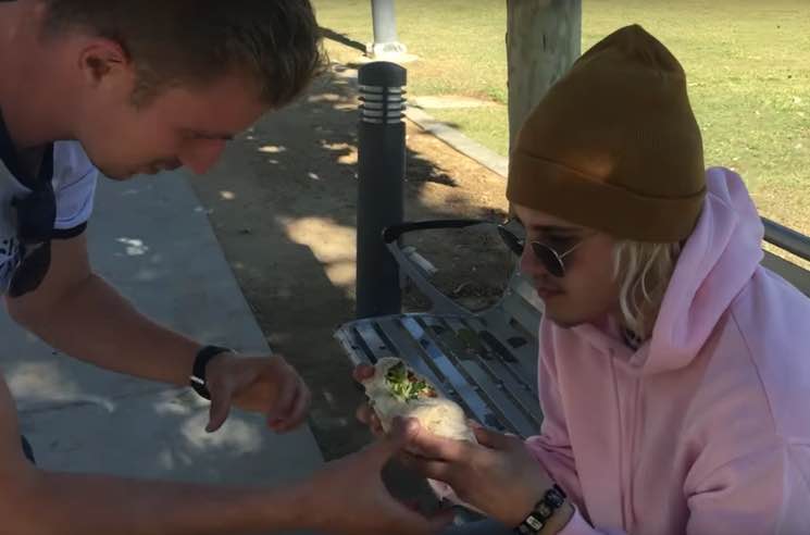 Justin Bieber's Horrifying Burrito-Eating Photo Was a Fake │ Exclaim!