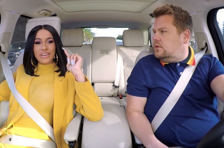 Cardi B Learns How to Drive and Dances with Senior Citizens on "Carpool ...