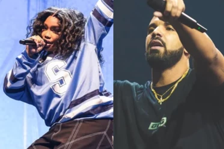 SZA Worried Drake Sabotaged Her by Using First-Draft Vocals on "Slime ...