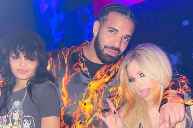 Drake Hung Out with Avril Lavigne and Fefe Dobson in Toronto This ...
