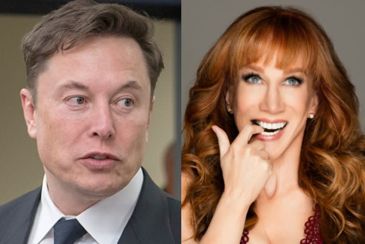 Kathy Griffin Banned from Twitter for Impersonating Elon Musk, Returns ...