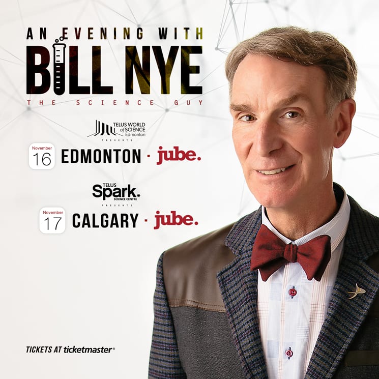 Bill Nye the Science Guy Is Coming to Alberta │ Exclaim!