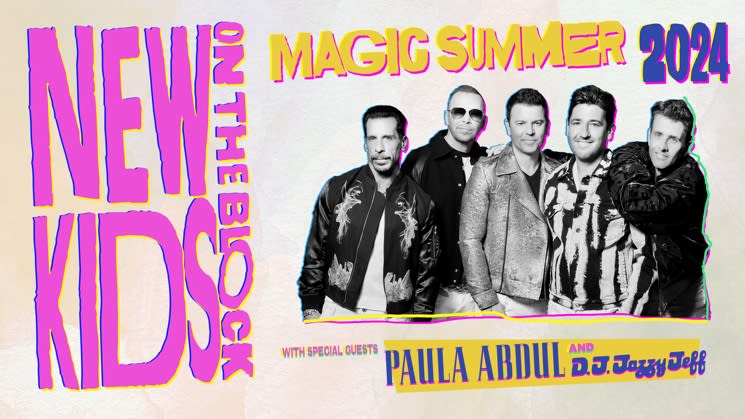New Kids on the Block Announce 2024 Tour with Paula Abdul, DJ Jazzy ...