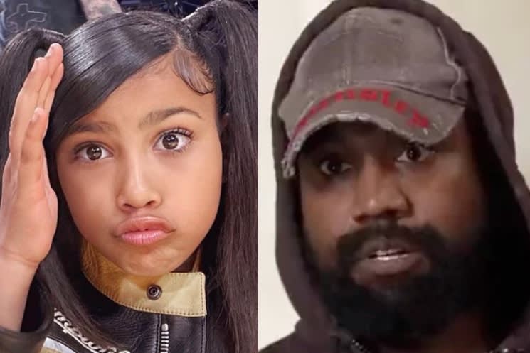 Listen to North West's Rap Debut on Kanye's Upcoming Album │ Exclaim!