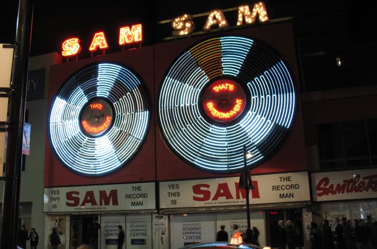 Sam the Record Man Sign Set to Light Up Toronto Once Again │ Exclaim!