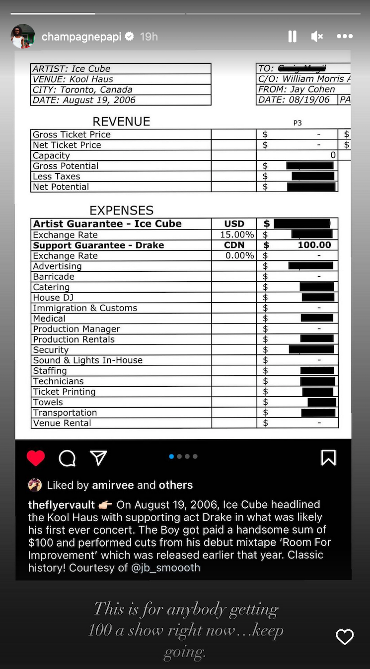 Drake Reflects on Humble Beginnings, Opening for Ice Cube and Getting ...