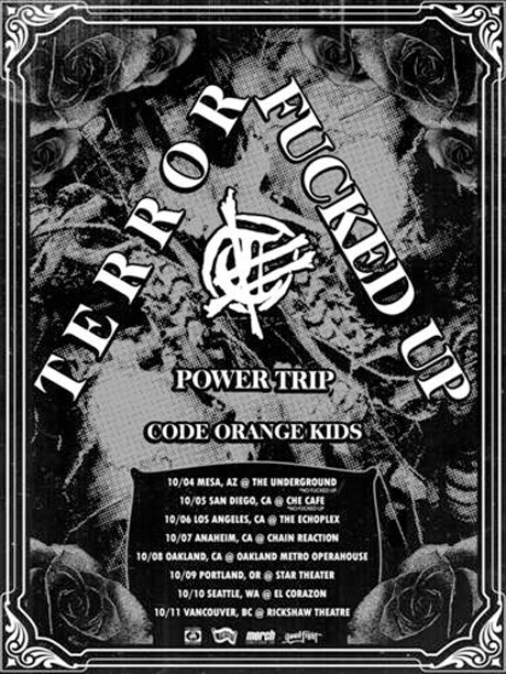 Terror Bring Fucked Up and Code Orange Kids on North American Tour │ Exclaim!