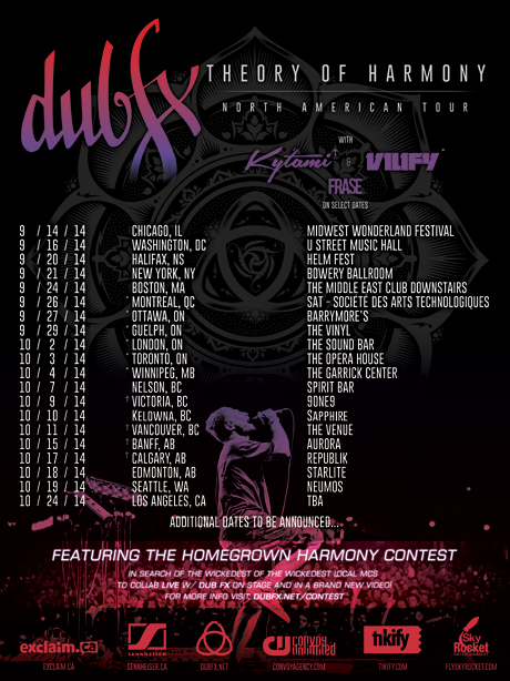 Dub Fx Rolls Out North American Tour, Launches Homegrown Harmony ...