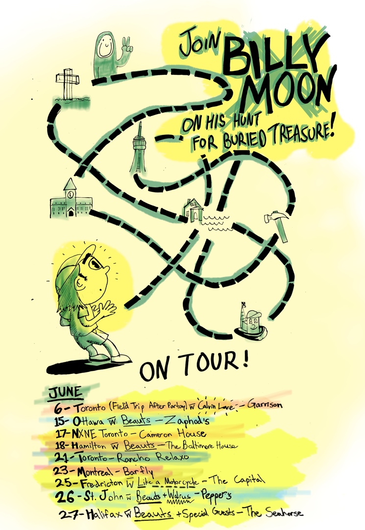 Billy Moon Head Out on Canadian Tour │ Exclaim!