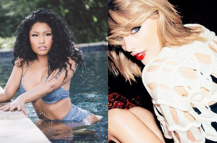 Taylor Swift Apologizes for Nicki Minaj Quibble │ Exclaim! Taylor Swift Apologizes for Nicki Minaj Quibble │ Exclaim!