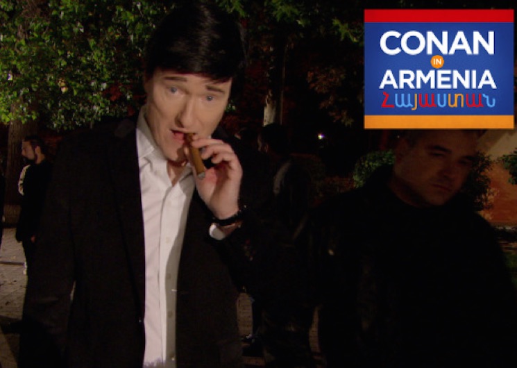 Watch Conan O'Brien Guest Star on an Armenian Talk Show │ Exclaim!