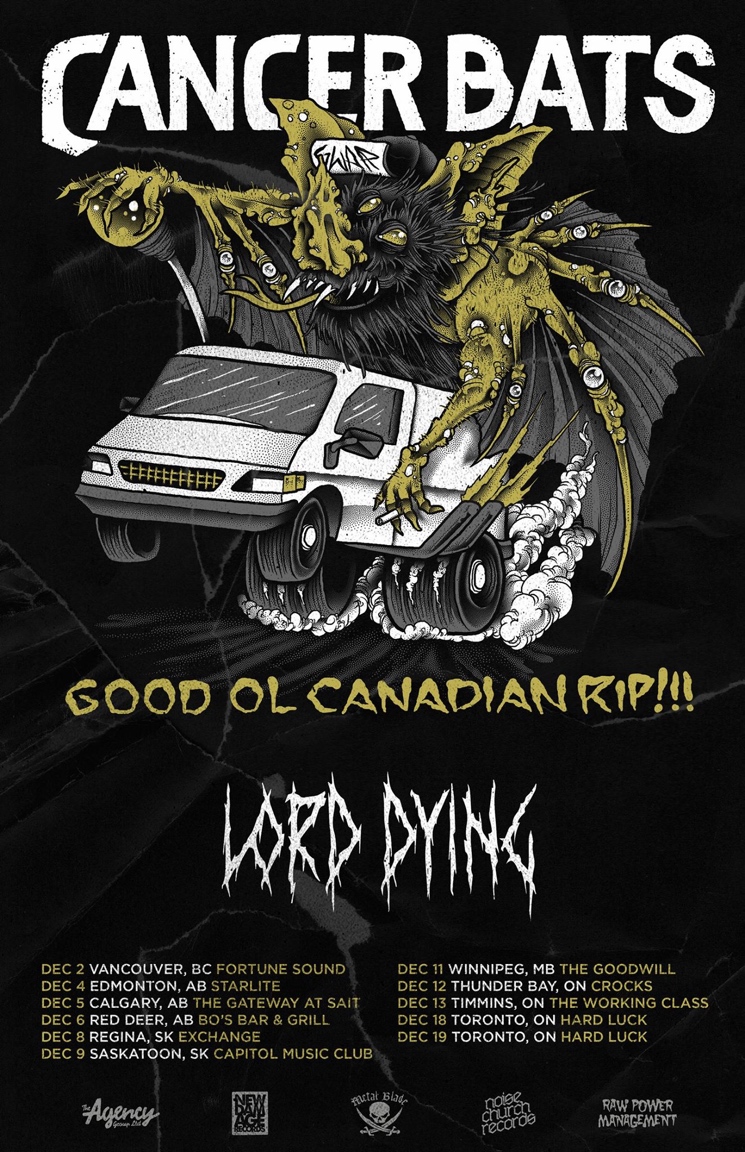 Cancer Bats Announce "The Good Ol Canadian Rip" Tour │ Exclaim!