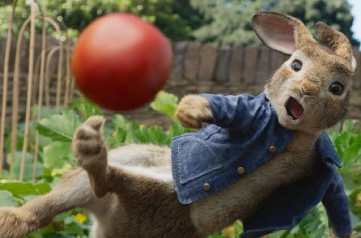 Parents Are Pissed at 'Peter Rabbit' Because CGI Bunnies Threw Berries ...