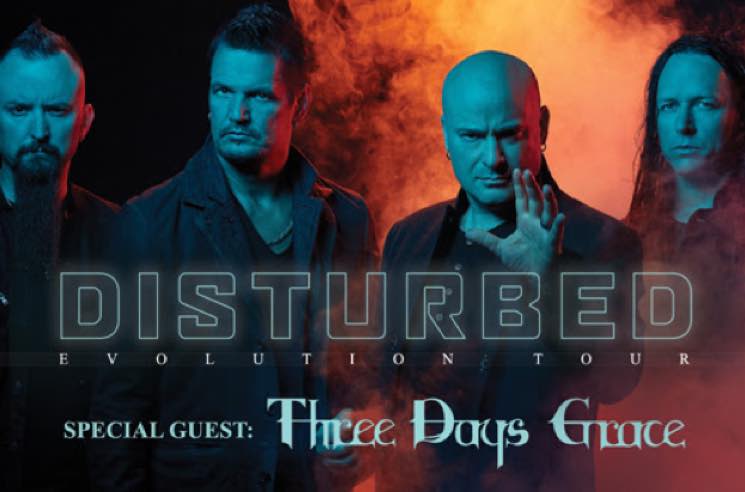 Disturbed Map Out "Evolution World Tour" with Three Days Grace │ Exclaim!