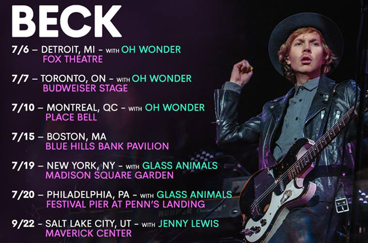 Beck Extends North American Tour, Adds Canadian Dates │ Exclaim!