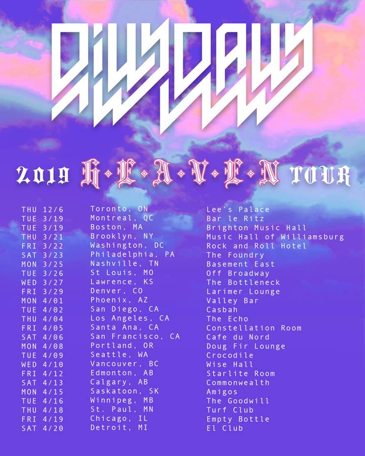 Dilly Dally Map Out North American "Heaven Tour" │ Exclaim!