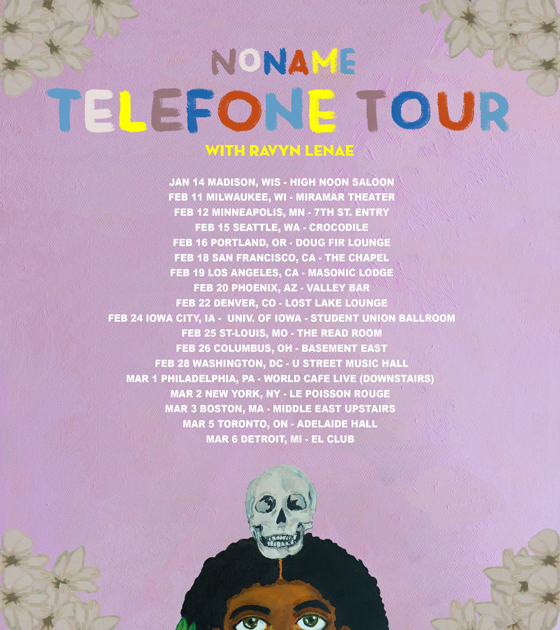 Noname Plots the "Telefone Tour," Plays Toronto │ Exclaim!