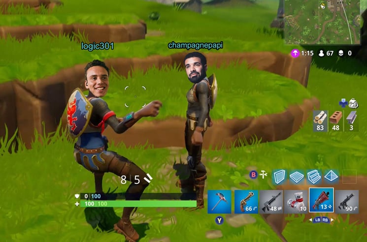 Logic Still Wants to Face Off Against Drake in 'Fortnite' │ Exclaim!