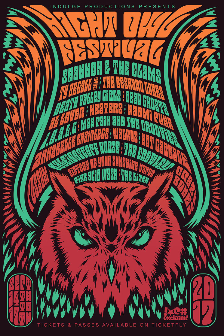 Toronto's Night Owl Festival Gears Up for 2017 Edition with Ty Segall ...