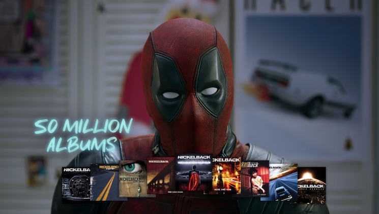 Watch Deadpool Defend Nickelback from Fred Savage's Hate │ Exclaim!