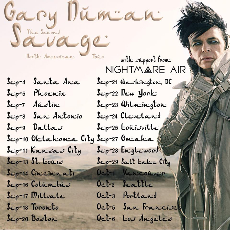 Gary Numan Maps Out North American Tour │ Exclaim!