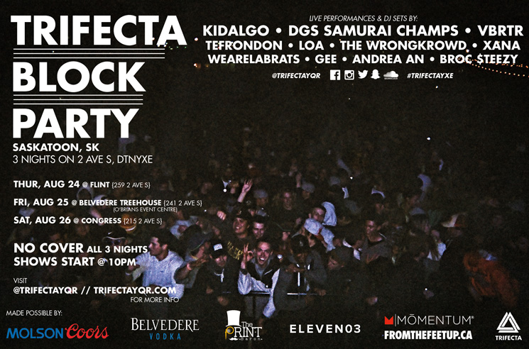 Saskatchewan's Trifecta Collective Details 2017 Block Party Event ...