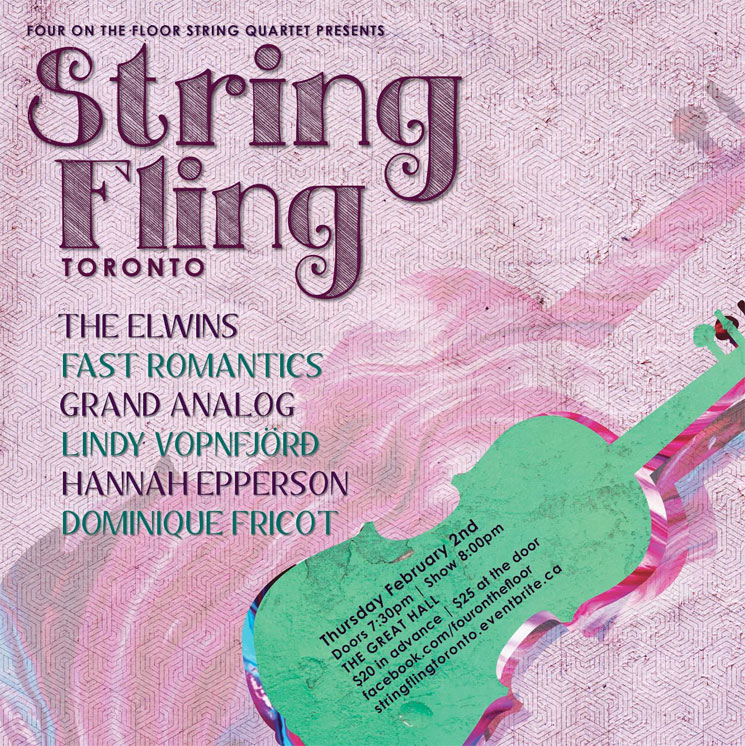 String Fling Gets the Elwins, Fast Romantics, Grand Analog for Toronto ...