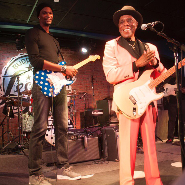 Watch Chris Bosh Play Guitar Onstage with Buddy Guy │ Exclaim!