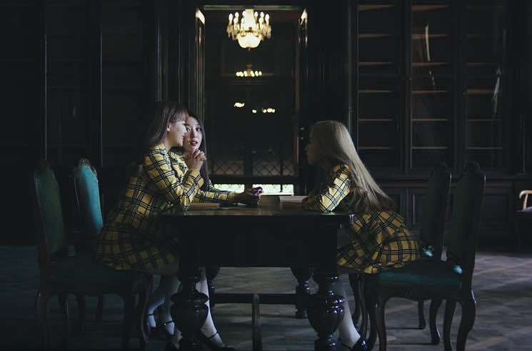 Grimes Teases "love4eva" with K-Pop Group Loona │ Exclaim!