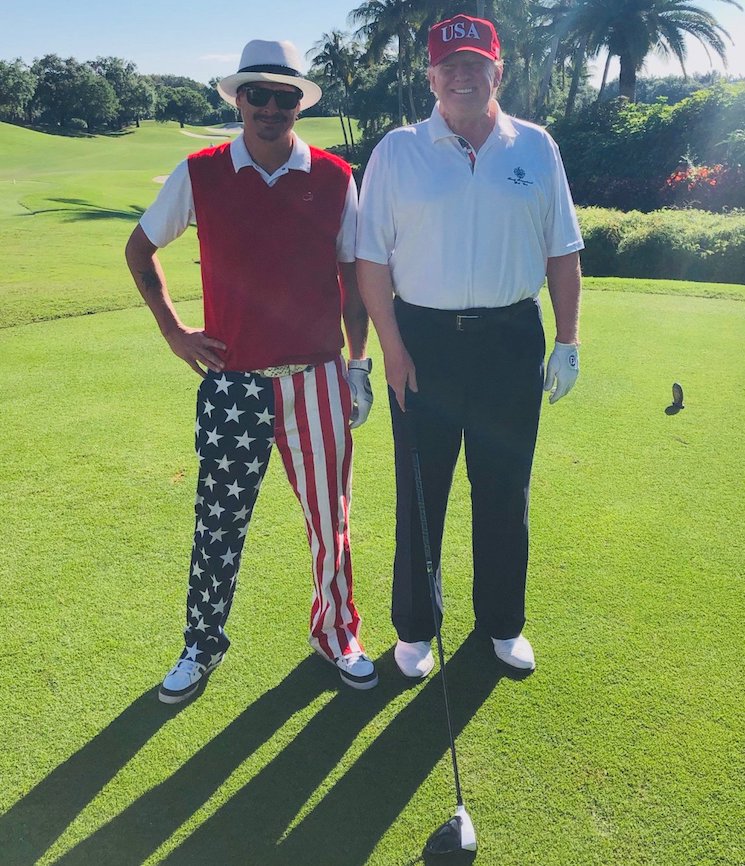 Kid Rock Went Golfing with Donald Trump │ Exclaim!
