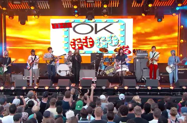 Watch OK Go and the Go-Go's Perform as the OK Go-Gos on 'Jimmy Kimmel ...