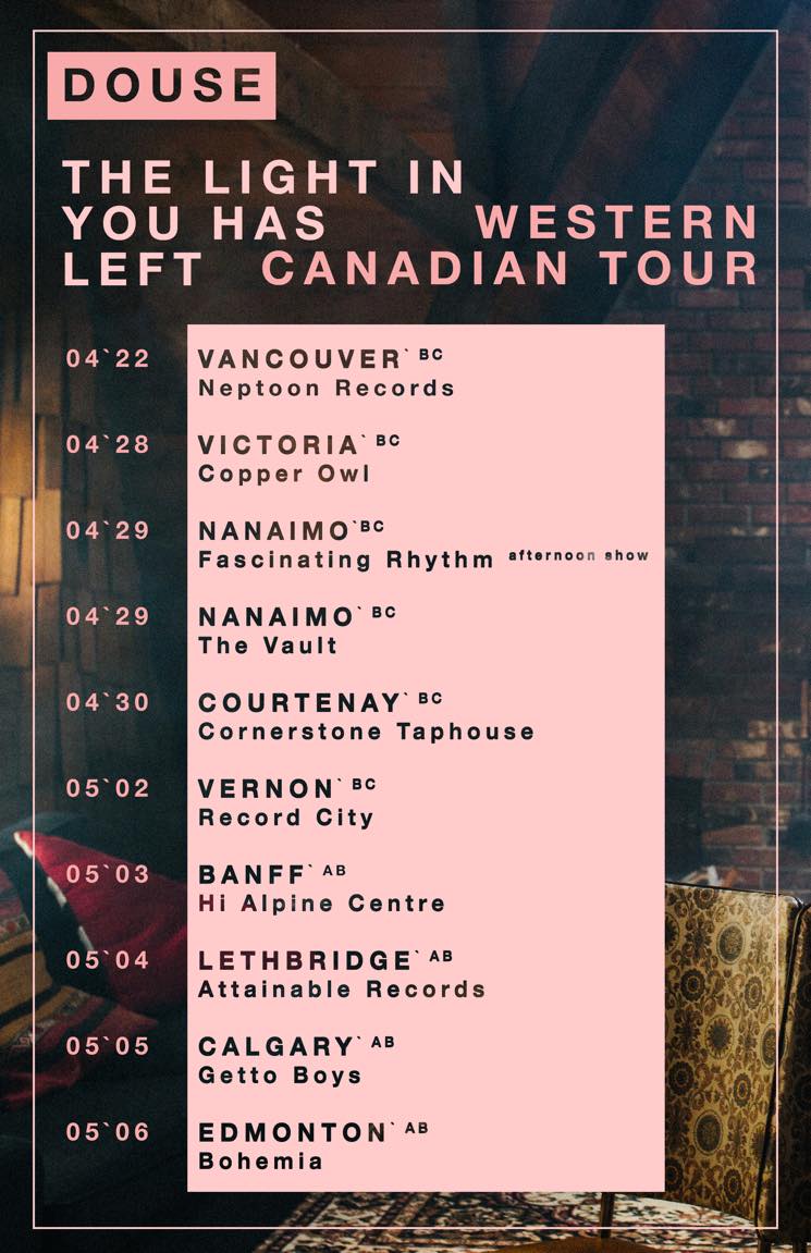 Douse Map Out Tour of Western Canada │ Exclaim!