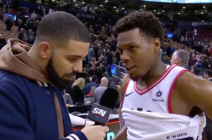 Drake Stole the Show at the Toronto Raptors Game Last Night │ Exclaim!