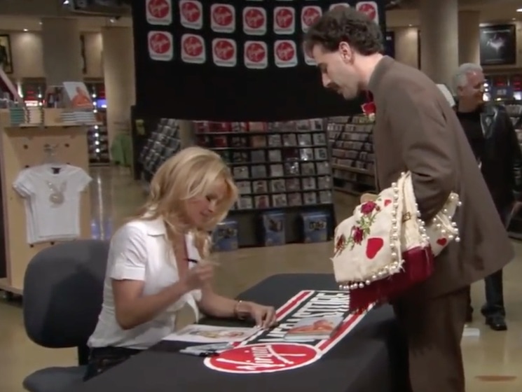 Sacha Baron Cohen Says 'Borat' Led to Pamela Anderson's Divorce from ...