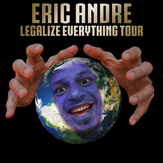 Eric Andre Maps Out "Legalize Everything" Standup Tour │ Exclaim!