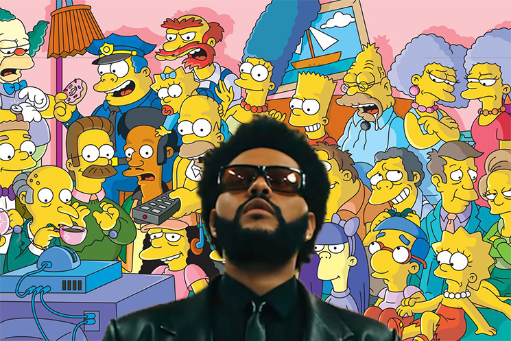 The Weeknd Sets 'The Simpsons' Cameo │ Exclaim!