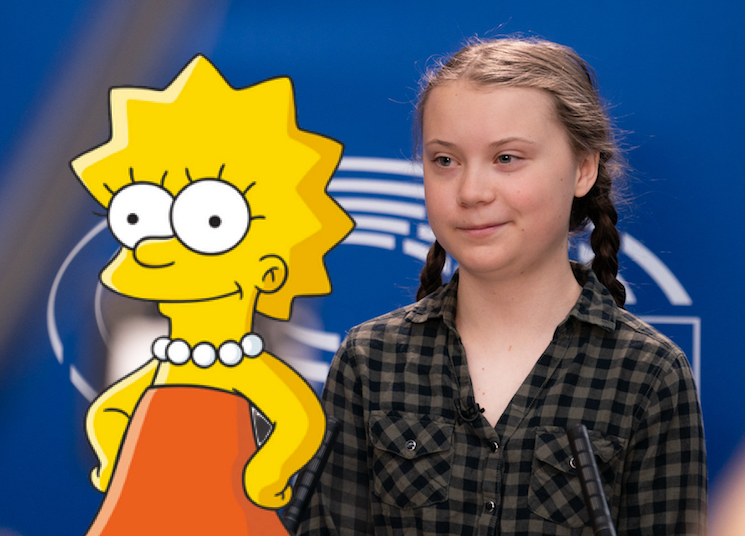 'The Simpsons' Predicted Greta Thunberg's Viral United Nations Climate ...