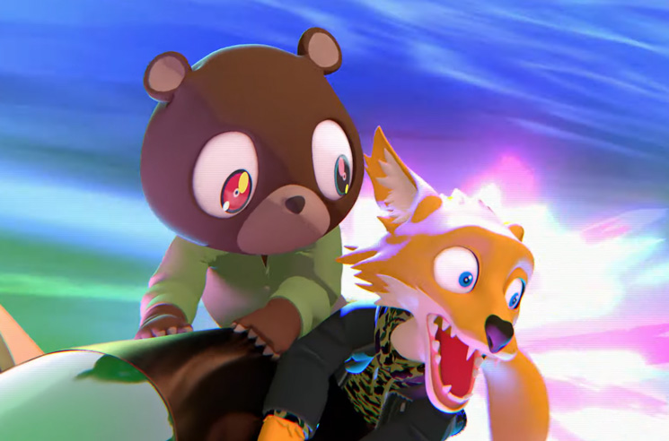 Kanye West and Kid Cudi Preview 'Kids See Ghosts' Animated Show │ Exclaim!