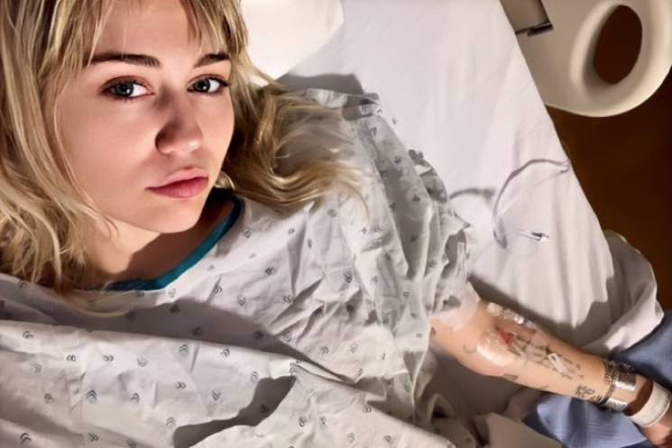 Miley Cyrus Hospitalized with Tonsillitis │ Exclaim!