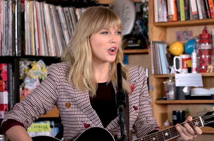 Watch Taylor Swift Perform a "Tiny Desk Concert" for NPR │ Exclaim!