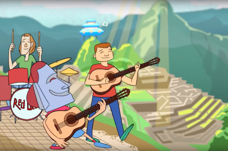 Ed Roman Explores Dyslexia in Animated "Red Omen" Video │ Exclaim!