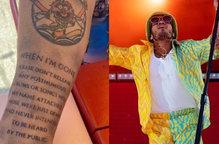 Anderson Paak S New Tattoo Asks For No Posthumous Releases â Exclaim