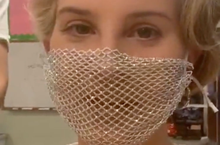 Lana Del Rey Finally Addresses Her Infamous Mesh Face Mask │ Exclaim!