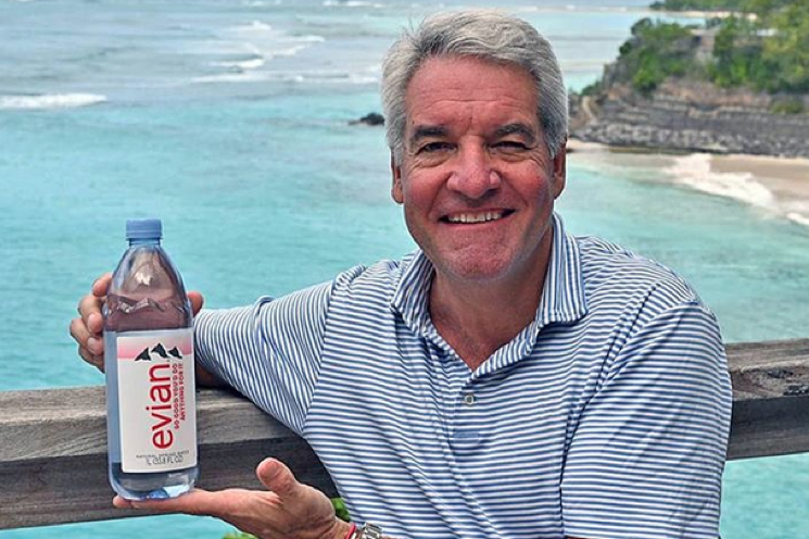 Fyre Fest's Andy King Teams Up with Evian for Thirsty New Ad Campaign ...