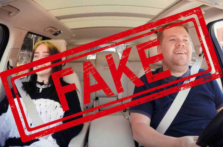 Celebrity Scandal Alert: James Corden Doesn't Actually Drive During ...