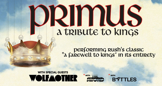 Primus to Cover Rush's 'A Farewell to Kings' on Summer Tour │ Exclaim!