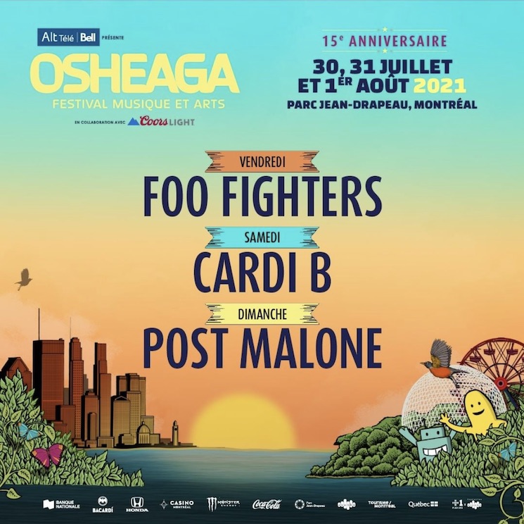 Osheaga Plans to Return in 2021 with Foo Fighters, Post Malone and ...