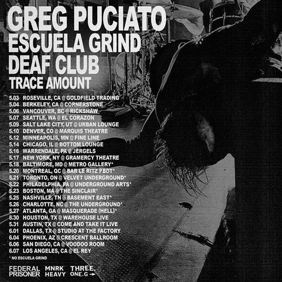 Greg Puciato Announces Debut North American Solo Tour │ Exclaim!